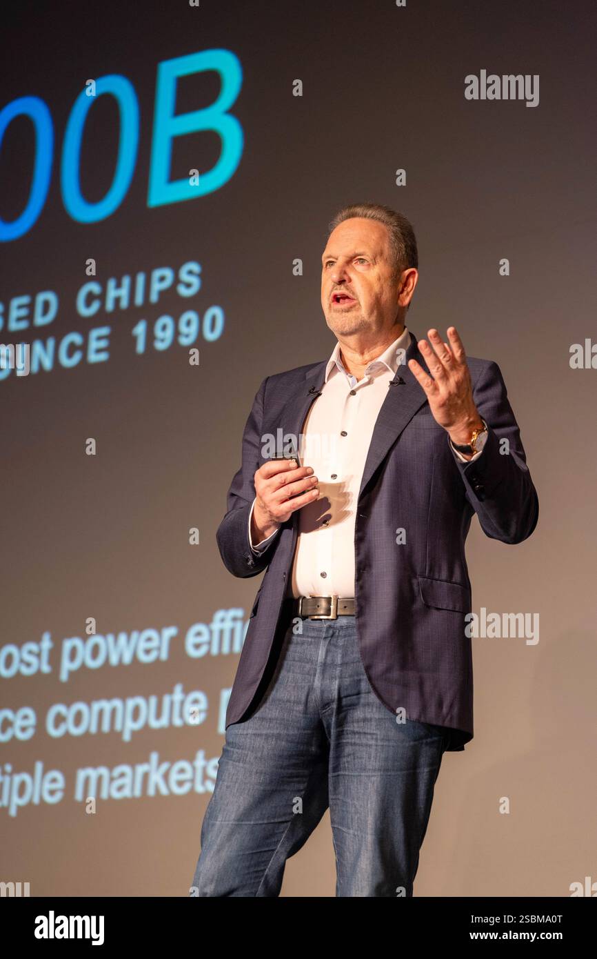 Arm CEO Rene Haas attends a marketing event "Transforming corporate ...