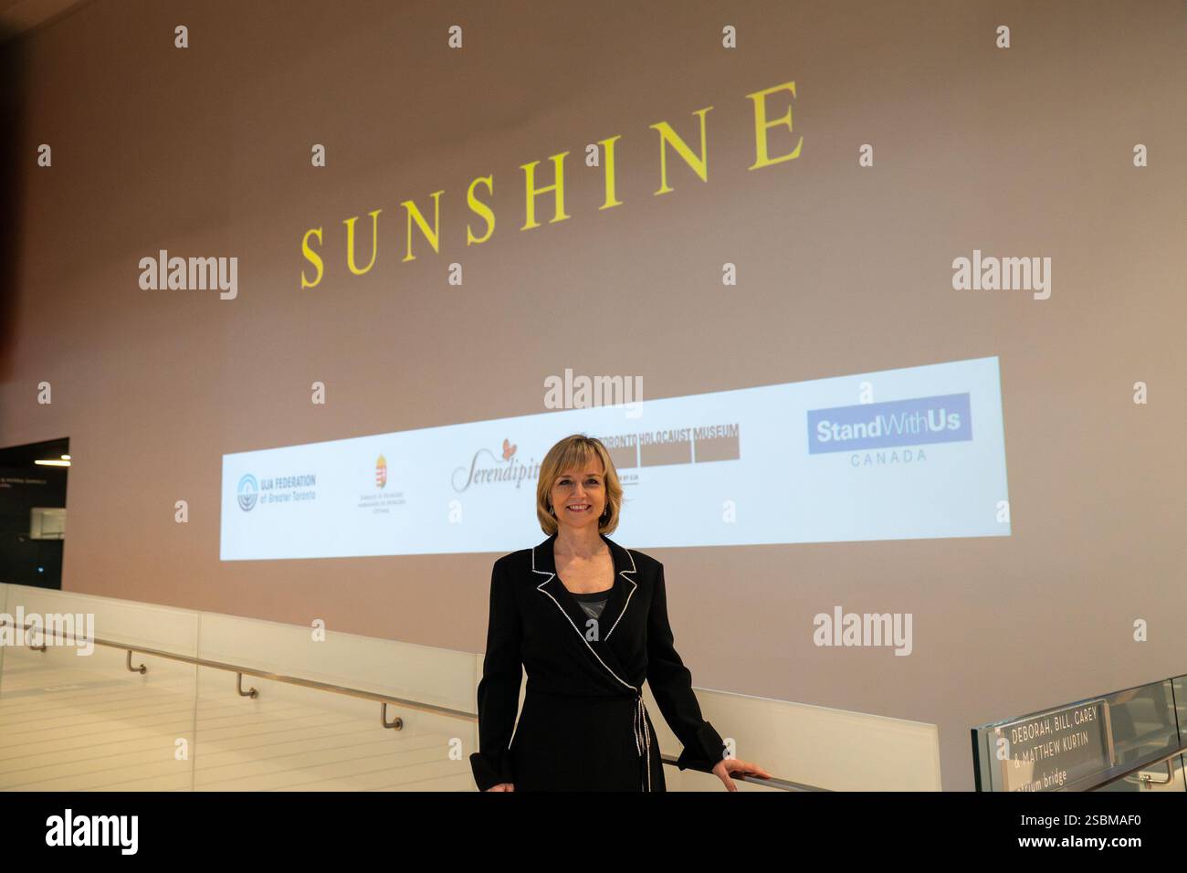 Toronto, Canada. 02nd Feb, 2025. H.E. Mária Vass-Salazar, Ambassador of ...