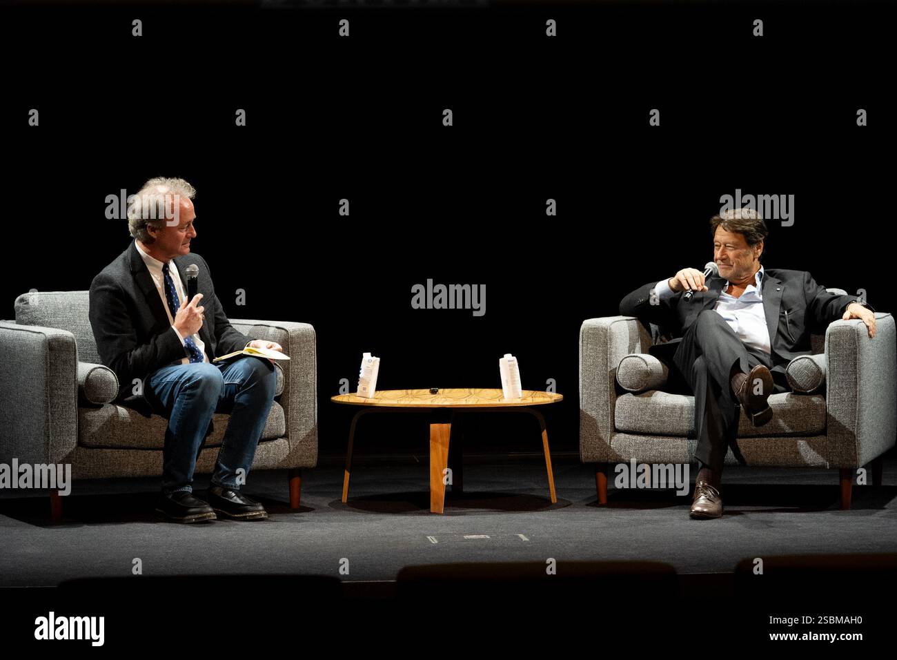 (L to R) Warren Kinsella and Robert Lantos, Producer of “Sunshine ...