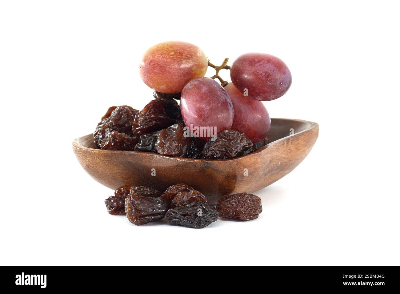 Red grapes drying bunch Cut Out Stock Images & Pictures - Alamy