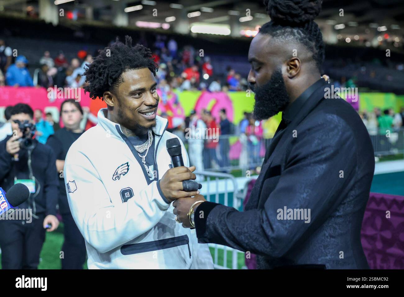 New Orleans, United States. 03rd Feb, 2025. Philadelphia Eagles safety ...