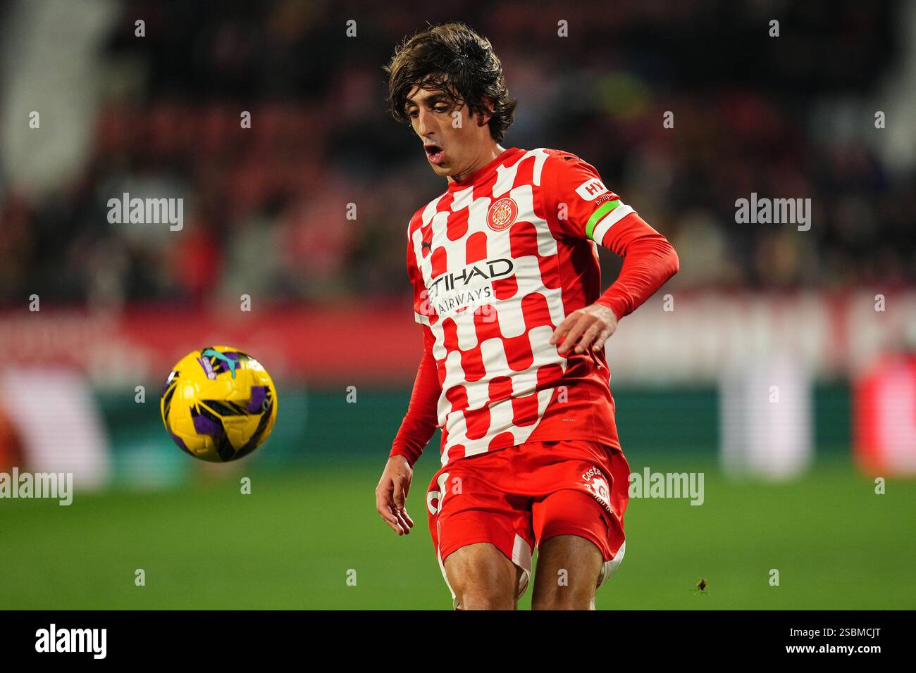 Girona, Spain. 04th Feb, 2025. Brian Gil of Girona FC during the La ...