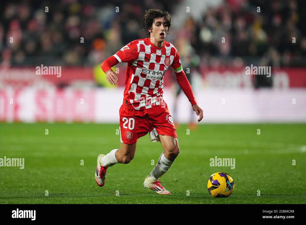 Girona, Spain. 04th Feb, 2025. Brian Gil of Girona FC during the La ...