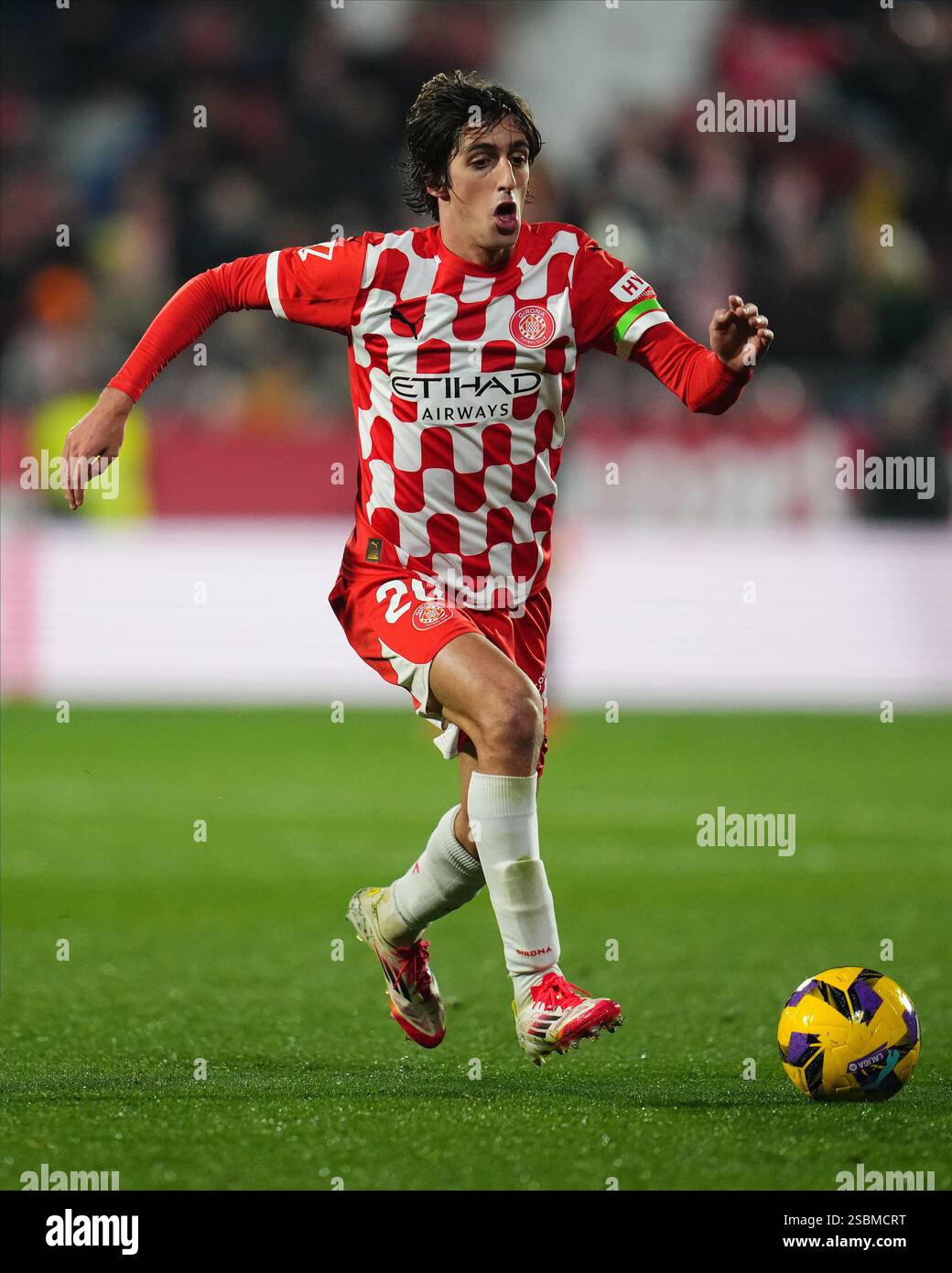 Girona, Spain. 04th Feb, 2025. Brian Gil of Girona FC during the La ...