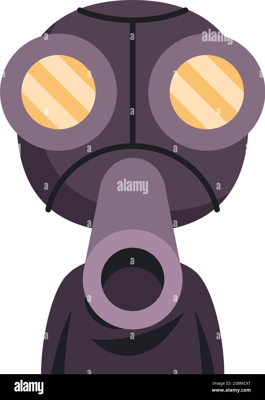 Full face shield mask Stock Vector Images - Alamy