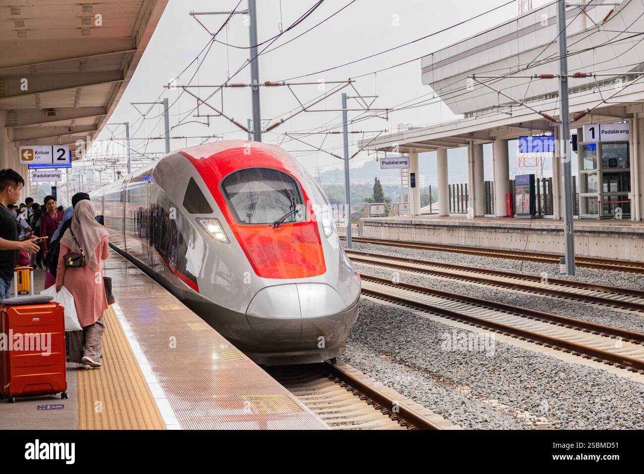 Bandung, Jawa Barat, Indonesia. 3rd Feb, 2025. The Whoosh train ...