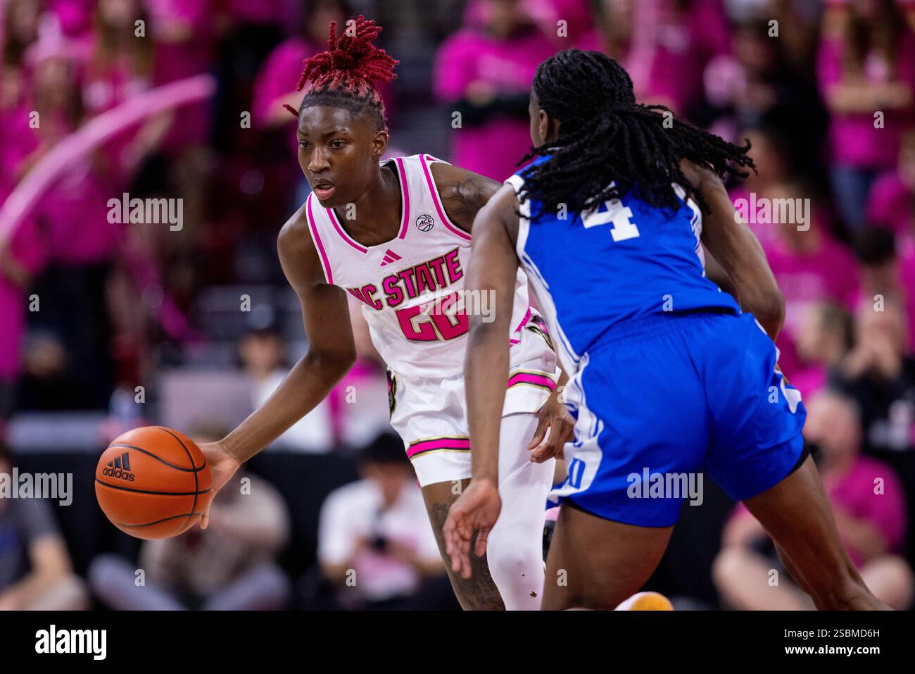 Raleigh, NC, USA. 3rd Feb, 2025. NC State guard Saniya Rivers (22 ...