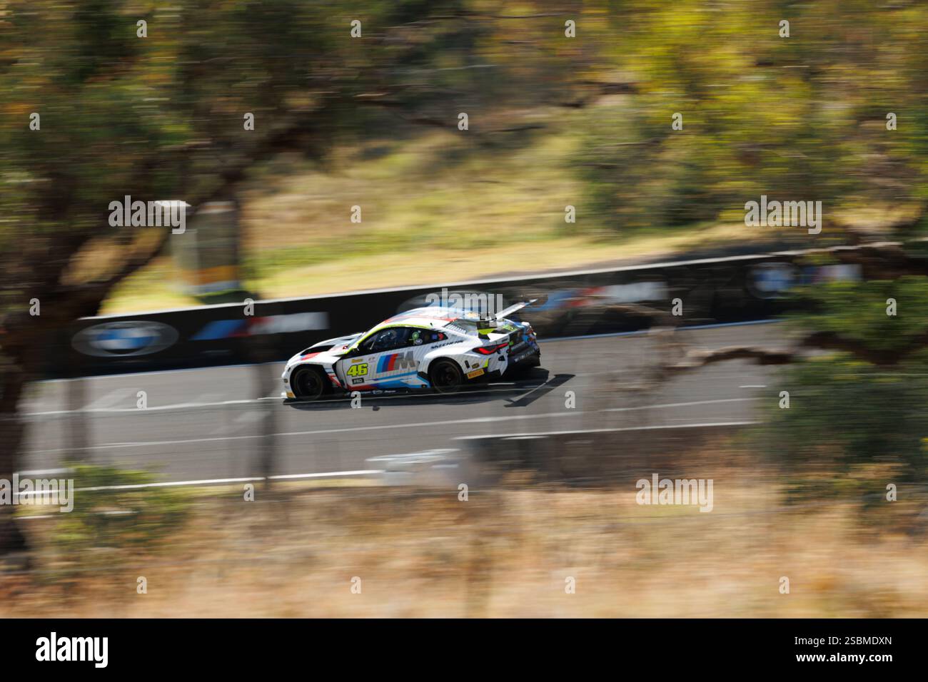 Bathurst, Australia. 02nd Feb, 2025. The #46 Team WRT BMW M4 GT3 driven by Valentino Rossi ...