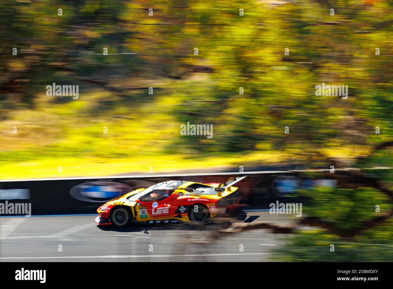 The #36 Arise Racing GT Ferrari 296 GT3 driven by Alessio Rovera, Jaxon ...