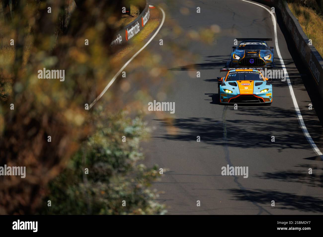 The #14 Volante Rosso Motorsport Aston Martin Vantage GT3 driven by ...