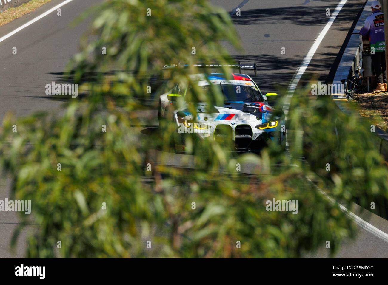 Bathurst, Australia. 02nd Feb, 2025. The #46 Team WRT BMW M4 GT3 driven by Valentino Rossi ...