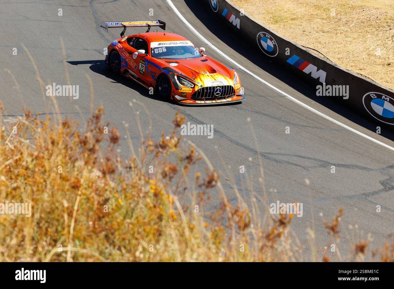 Bathurst, Australia. 02nd Feb, 2025. The #75 SunEnergy1 Racing Mercede-AMG GT3 driven by Kenny ...