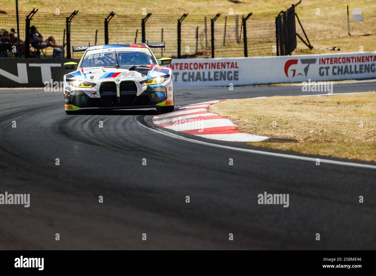 Bathurst, Australia. 02nd Feb, 2025. The #46 Team WRT BMW M4 GT3 driven by Valentino Rossi ...