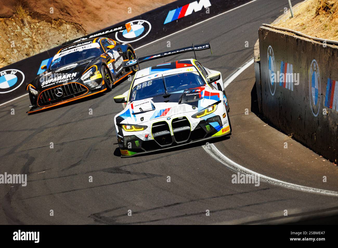 Bathurst, Australia. 02nd Feb, 2025. The #46 Team WRT BMW M4 GT3 driven ...