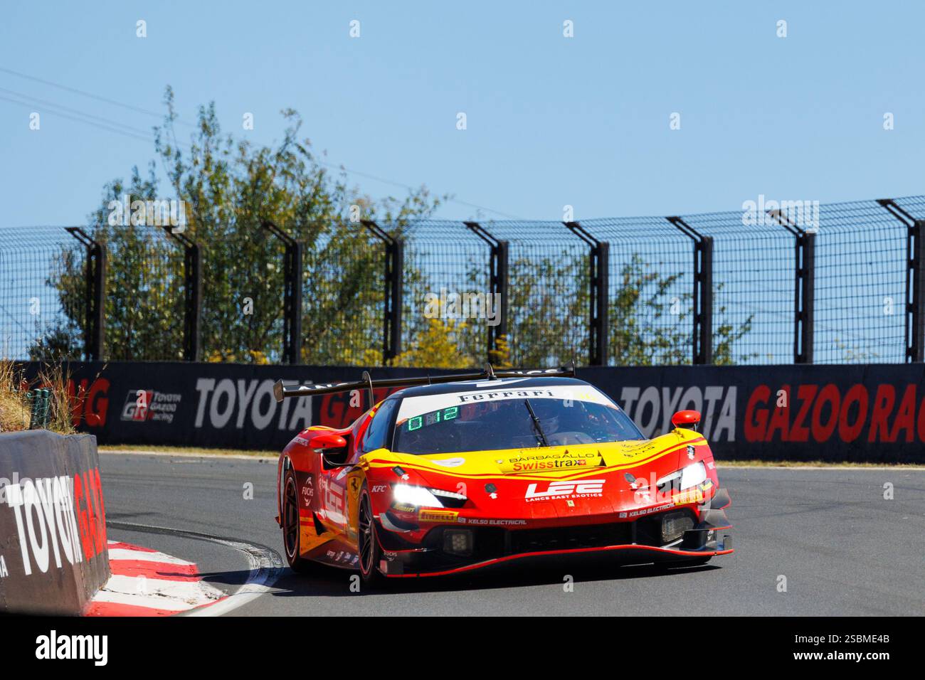 The #36 Arise Racing GT Ferrari 296 GT3 driven by Alessio Rovera during ...