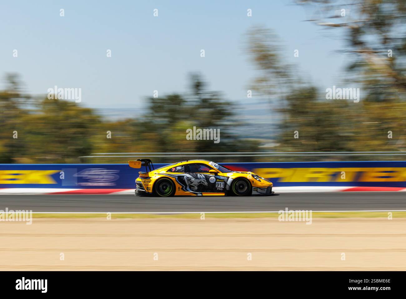 Bathurst, Australia. 02nd Feb, 2025. The #911 Absolute Racing Porsche ...