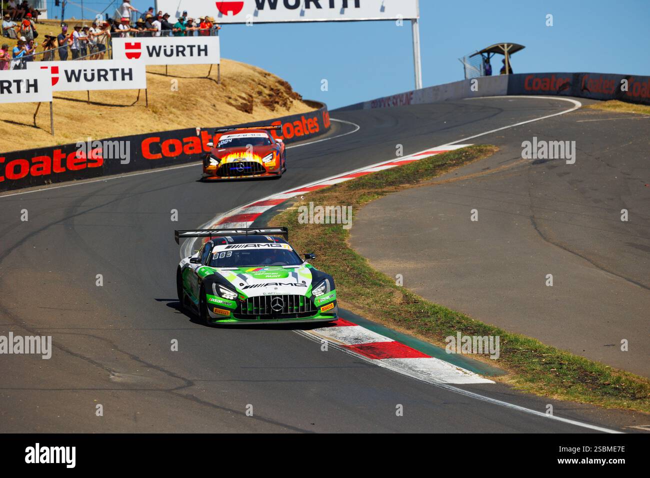 The #888 Mercedes-AMG Team GMR Mercedes-AMG GT3 driven by Maro Engel ...
