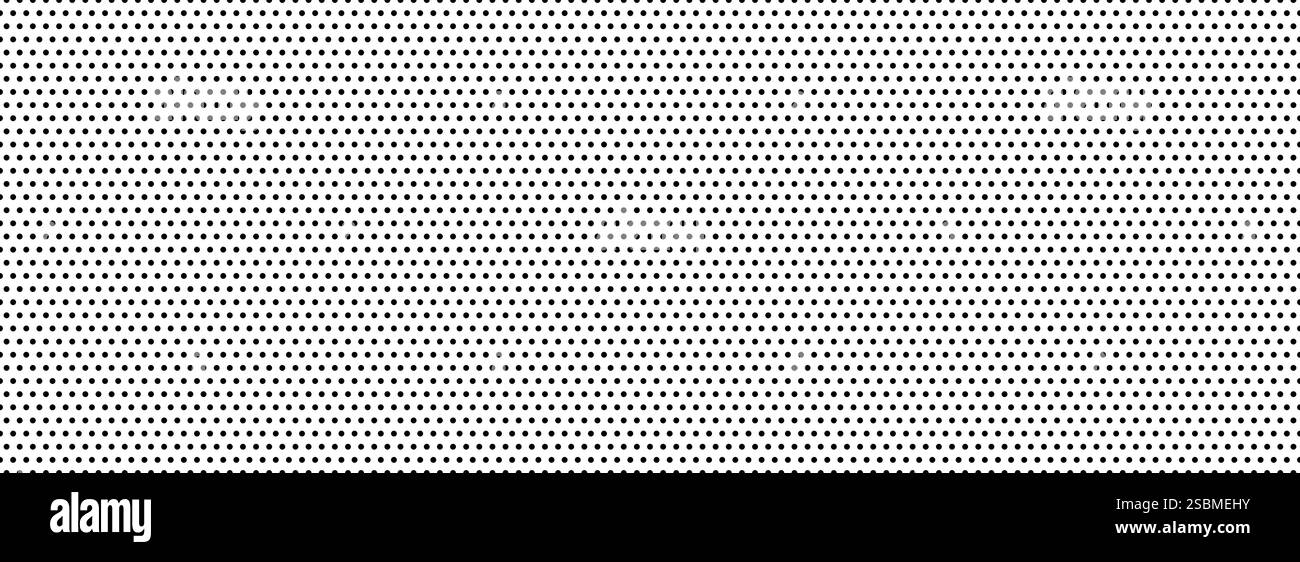 Seamless dotted repeated texture. Black and white polka dot pattern ...