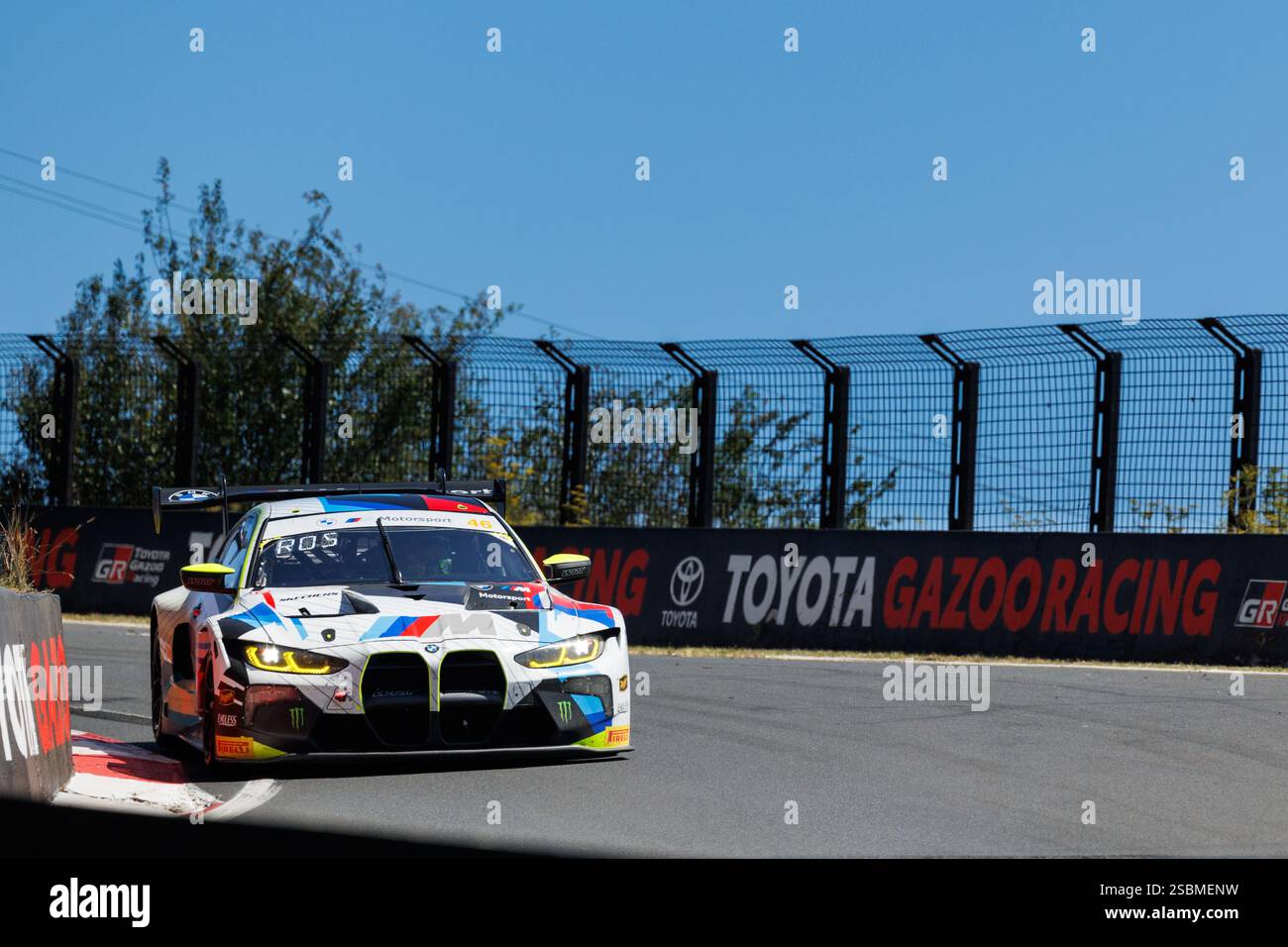 Bathurst, Australia. 02nd Feb, 2025. The #46 Team WRT BMW M4 GT3 driven by Valentino Rossi ...