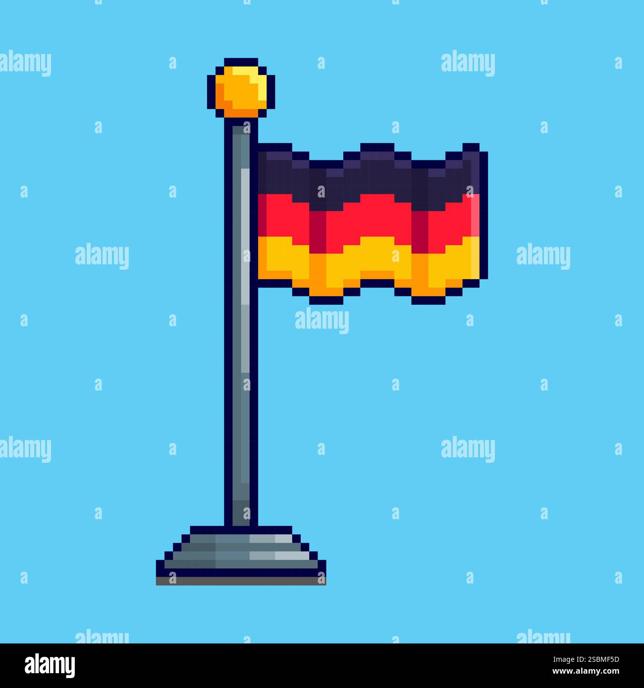 Map germany national flag Stock Vector Images - Alamy