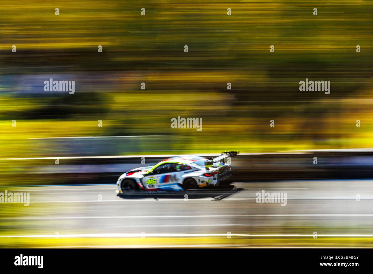 Bathurst, Australia. 02nd Feb, 2025. The #46 Team WRT BMW M4 GT3 driven by Valentino Rossi ...