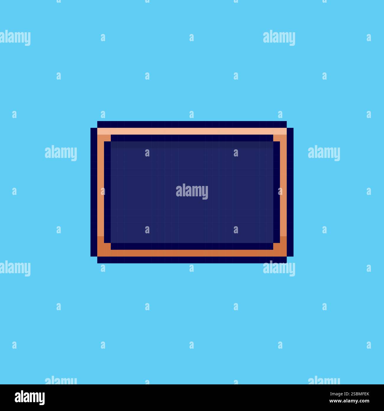 Pixel art Blackboard game asset design Stock Vector Image & Art - Alamy