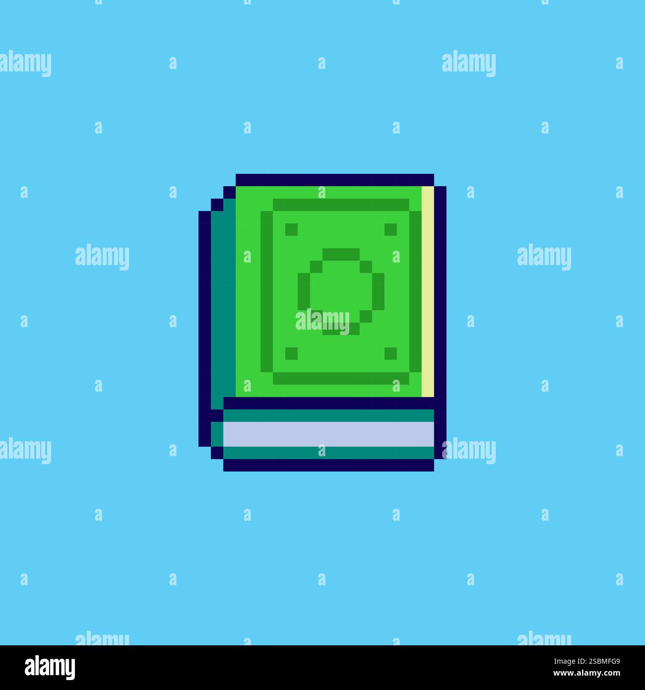 Pixel art book game asset design Stock Vector Image & Art - Alamy