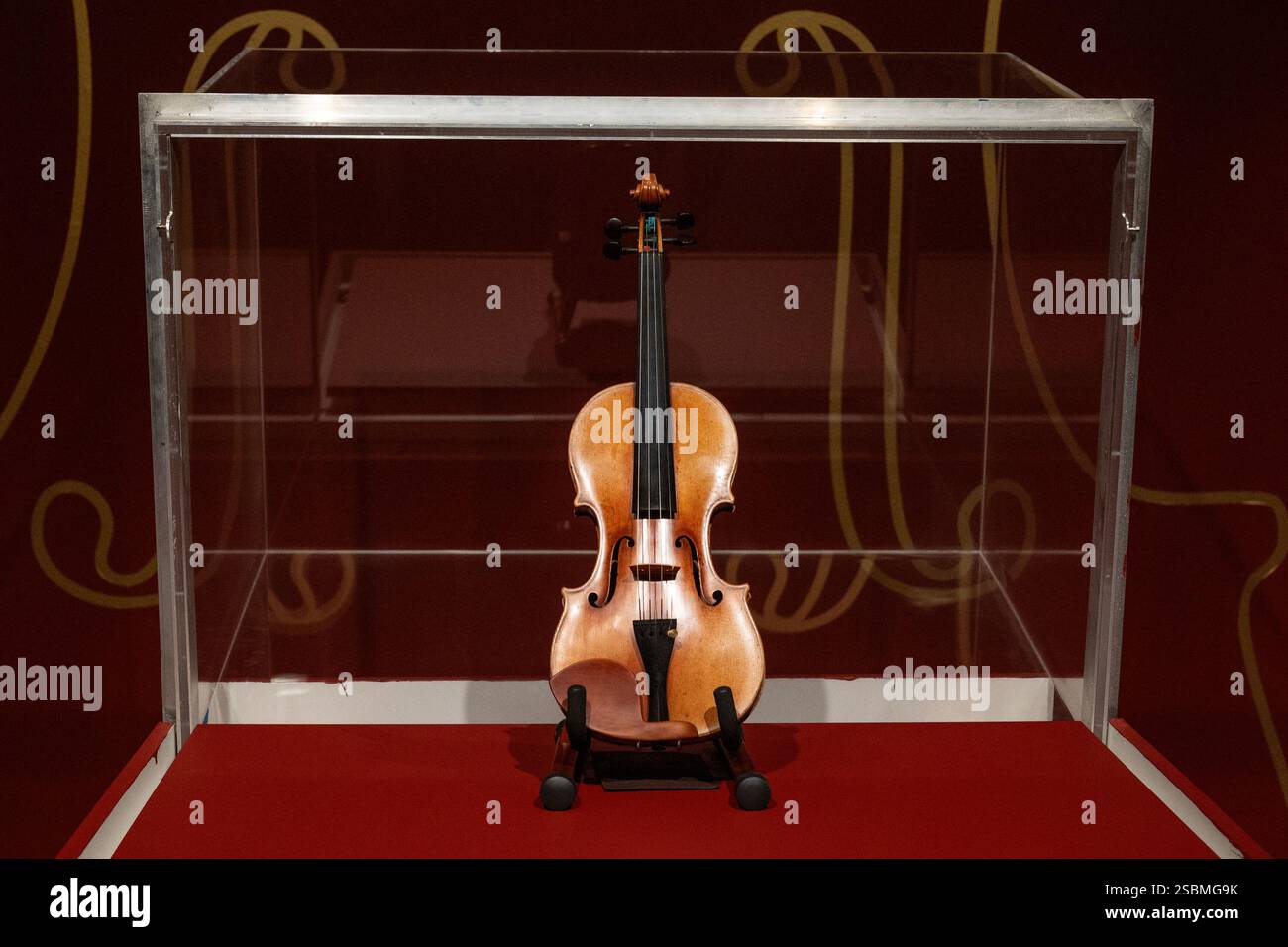 New York, NY, February 3, 2025: Crafted in 1714 by Antonio Stradivari ...