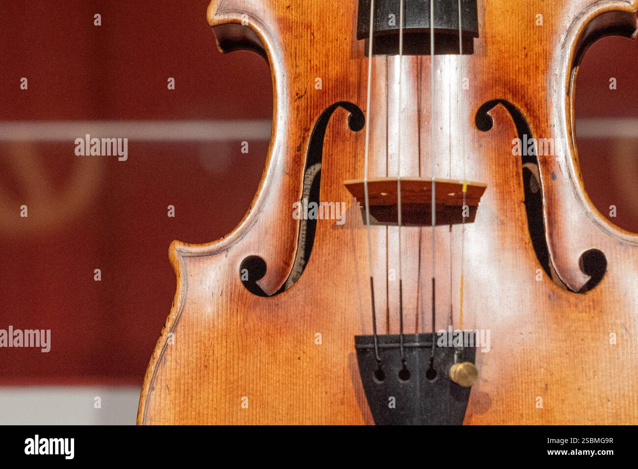 New York, NY, February 3, 2025: Crafted in 1714 by Antonio Stradivari ...