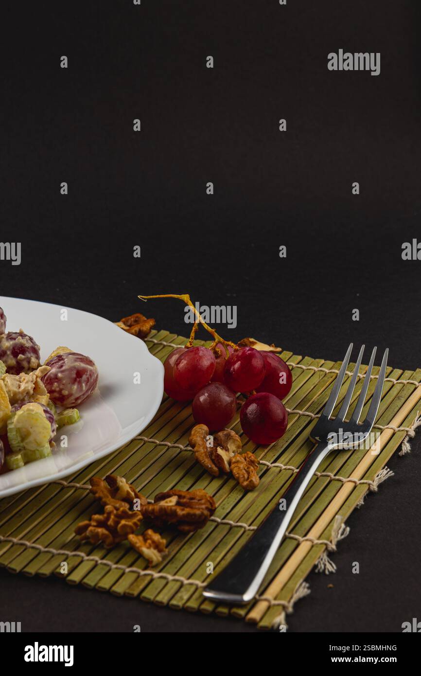 This delightful spread showcases a vibrant assortment of flavors ...