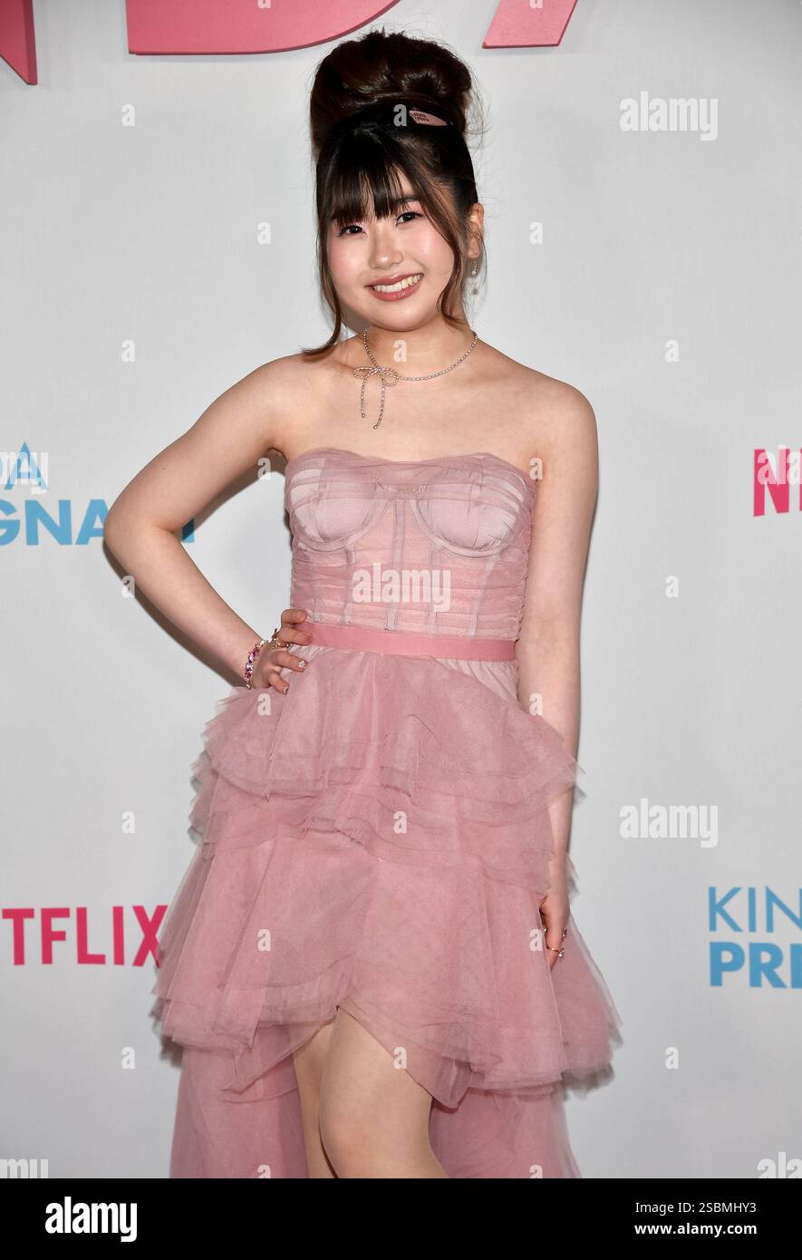 Kylie Kuioka attends the premiere of Netflix's "Kinda Pregnant" at The ...