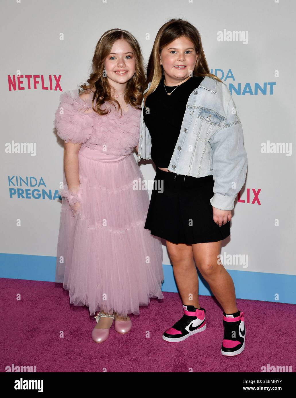 Julianna Layne, left, and Jayne Sowers attend the premiere of Netflix's ...