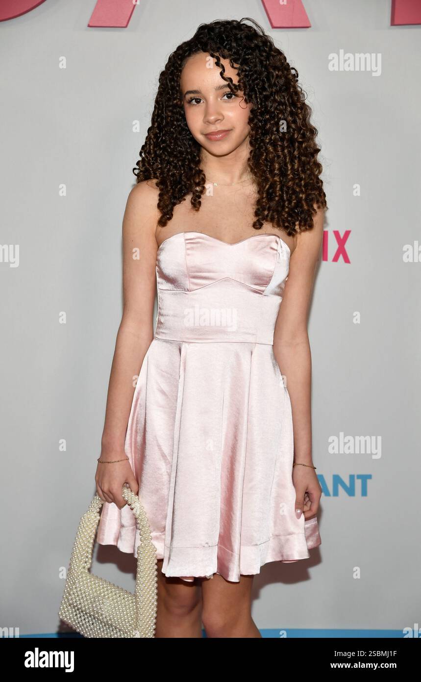 Kennedy Rae Thompson attends the premiere of Netflix's "Kinda Pregnant ...