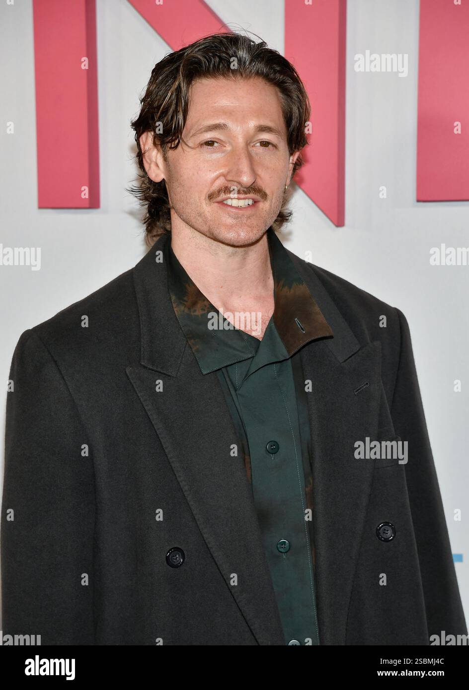Lucas Neff attends the premiere of Netflix's "Kinda Pregnant" at The ...