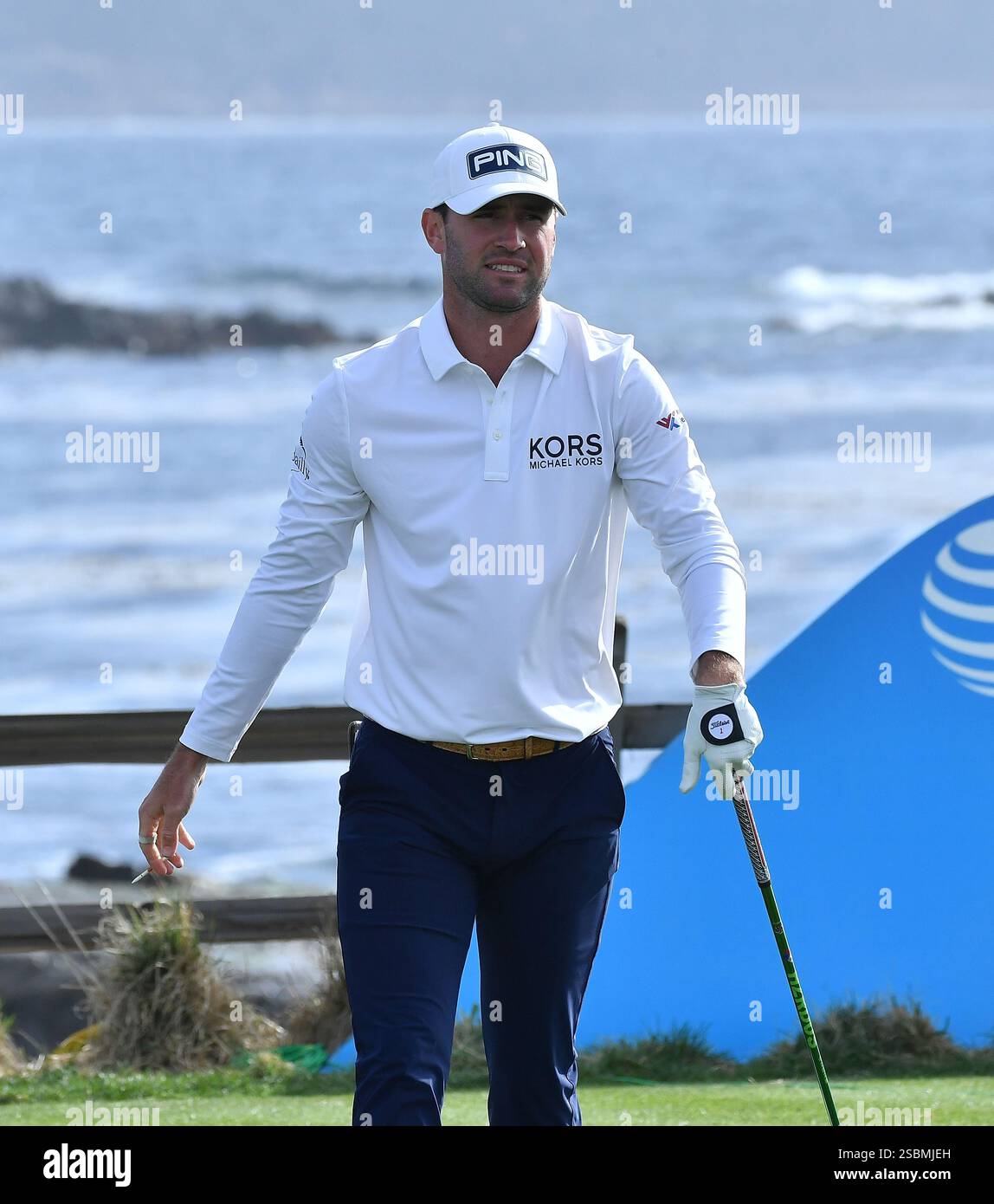 Pebble Beach, Ca, USA. 2nd Feb, 2025. Austin Eckroat during the final ...
