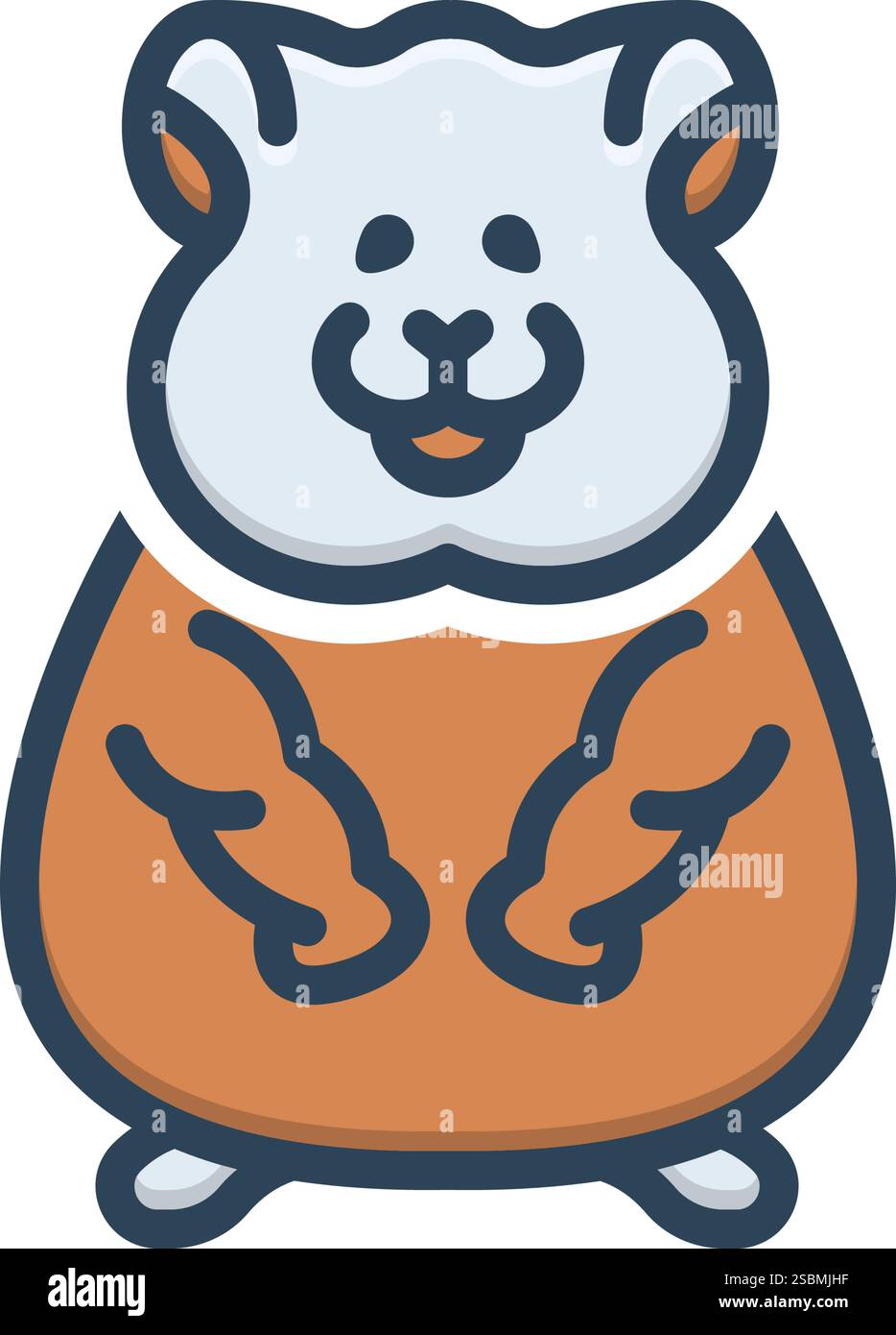 Hamster mascot icon hi-res stock photography and images - Alamy