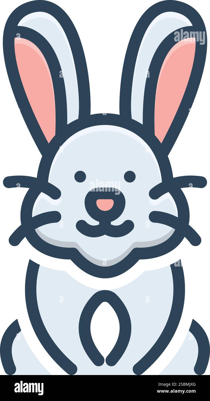 Icon for rabbit, coney Stock Vector Image & Art - Alamy