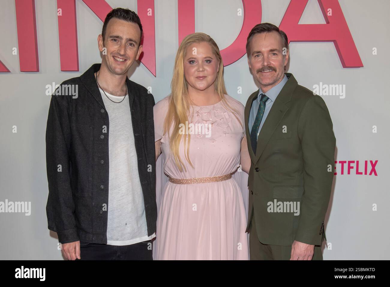 NEW YORK, NEW YORK - FEBRUARY 03: (L-R) Tyler Spindel, Amy Schumer and ...