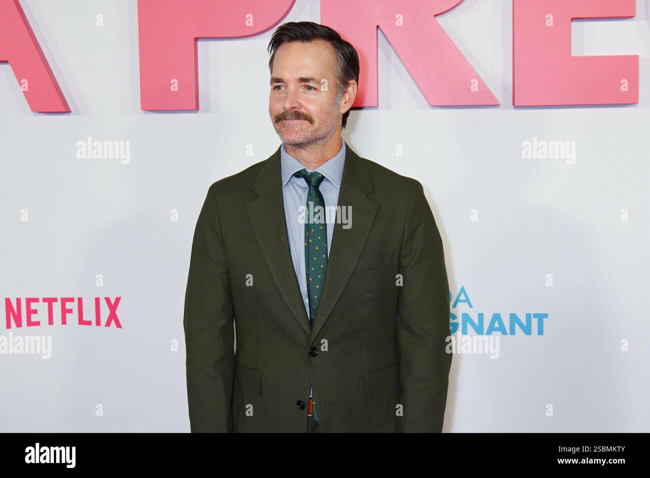 New York, United States. 03rd Feb, 2025. Will Forte arrives on the red ...