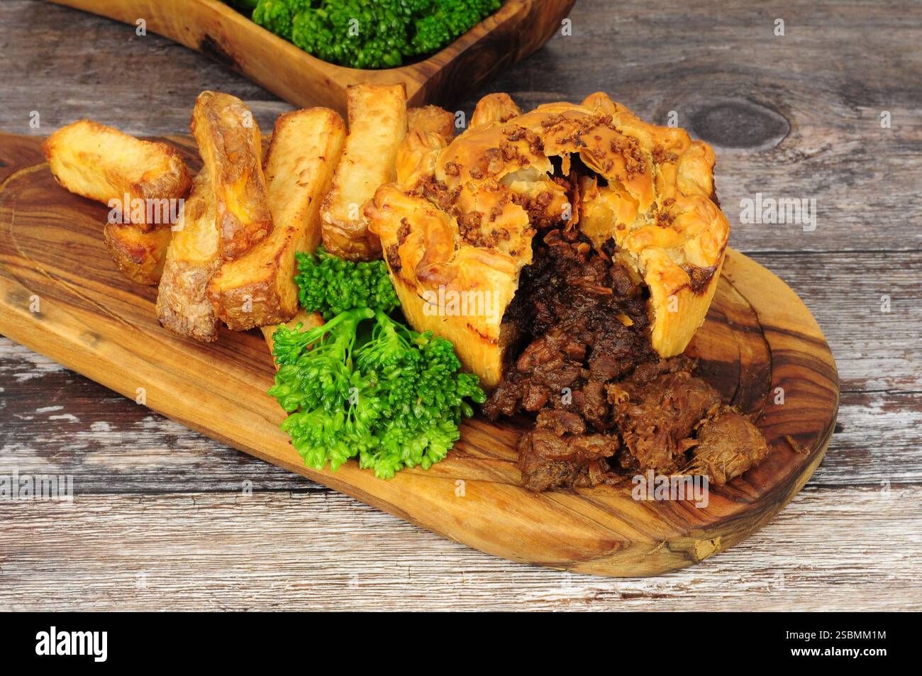 British beef pie meal, dry aged beef mince and shin meat with all ...