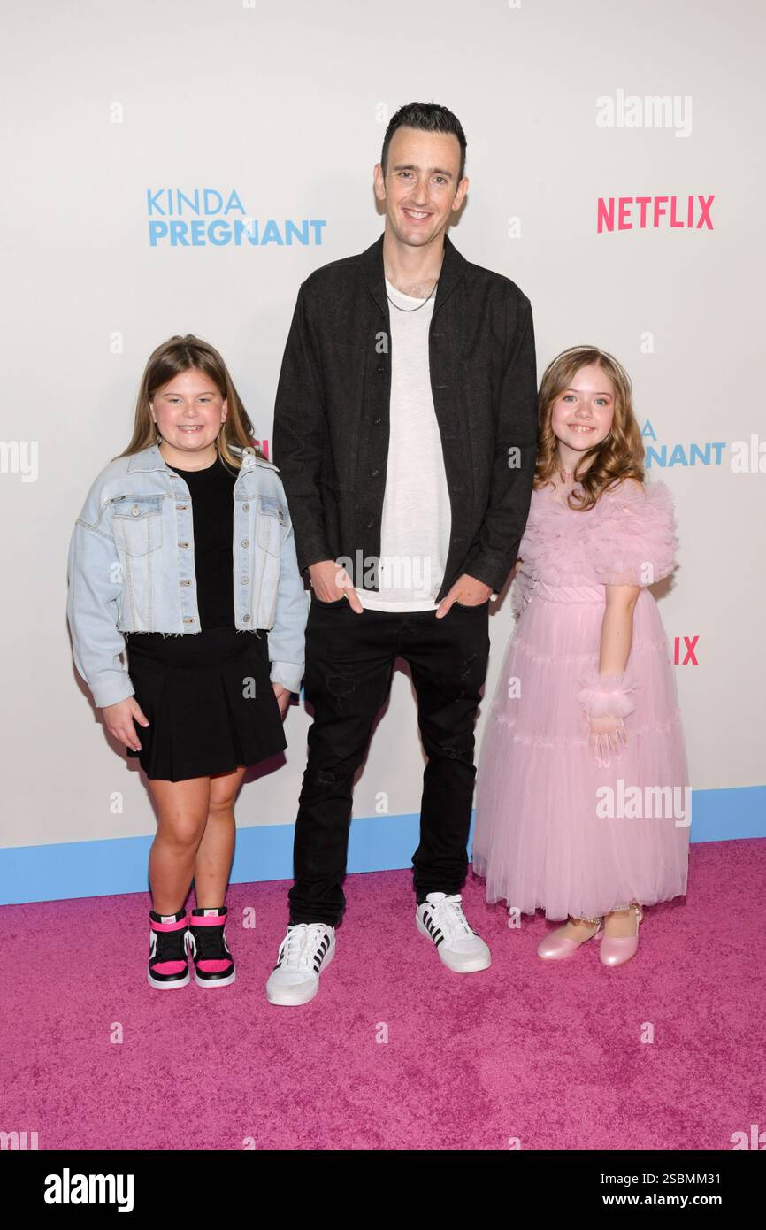 (L-R) Jayne Sowers, Tyler Spindel and Julianna Layne attend 'Kinda ...