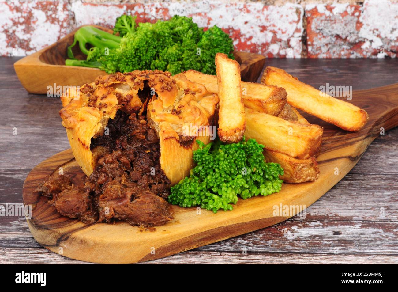 British beef pie meal, dry aged beef mince and shin meat with all ...