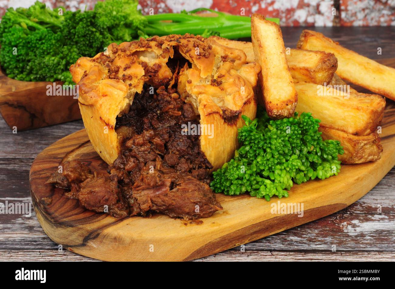 British beef pie meal, dry aged beef mince and shin meat with all ...