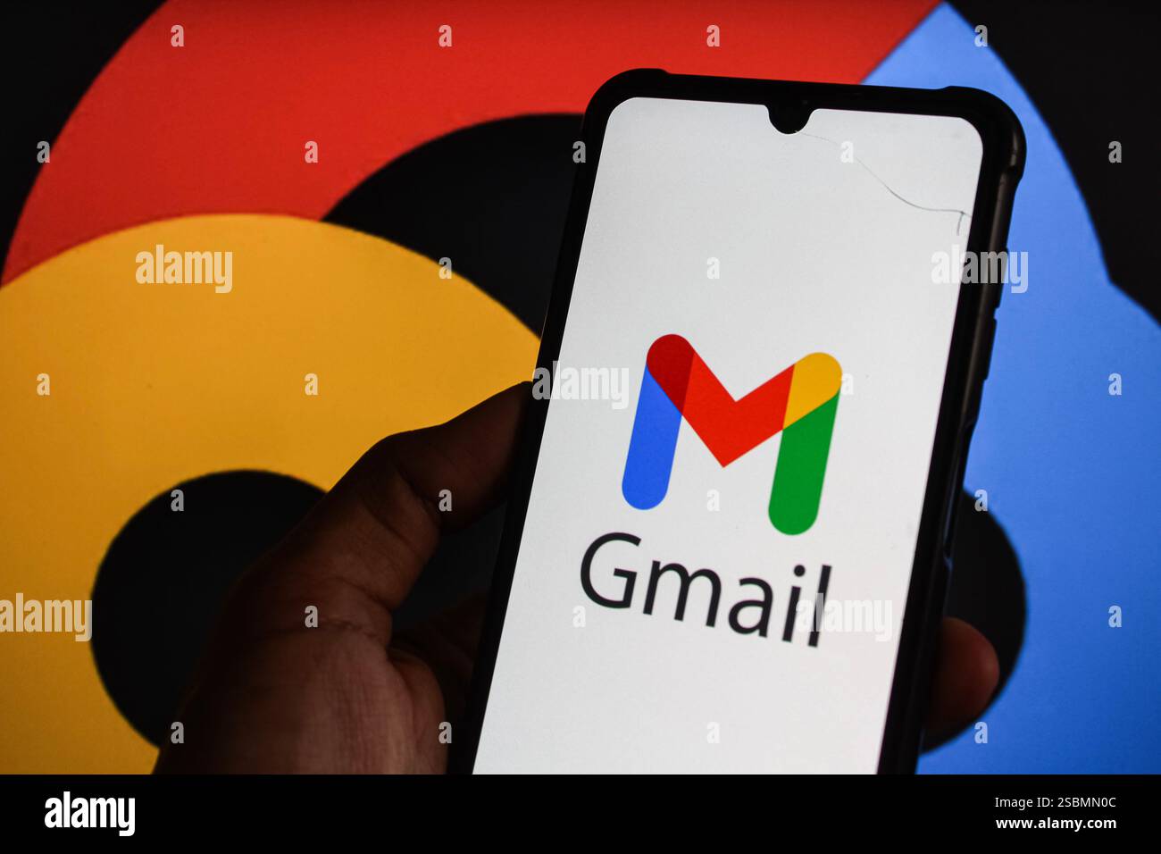 Bandung, West Java, Indonesia. 4th Feb, 2025. In this photo illustration, the Google Gmail logo ...