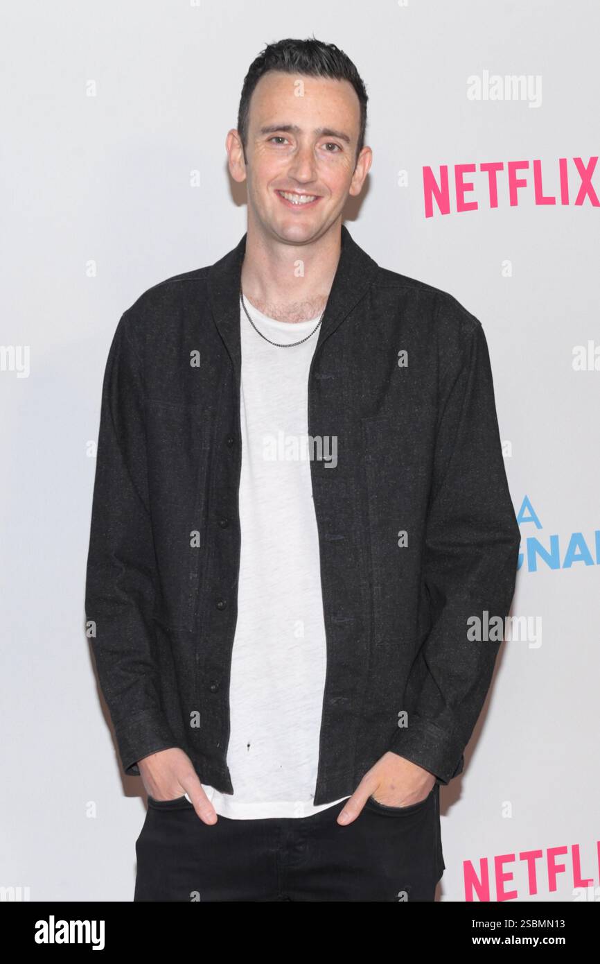 New York, USA. 03rd Feb, 2025. Tyler Spindel attends 'Kinda Pregnant ...