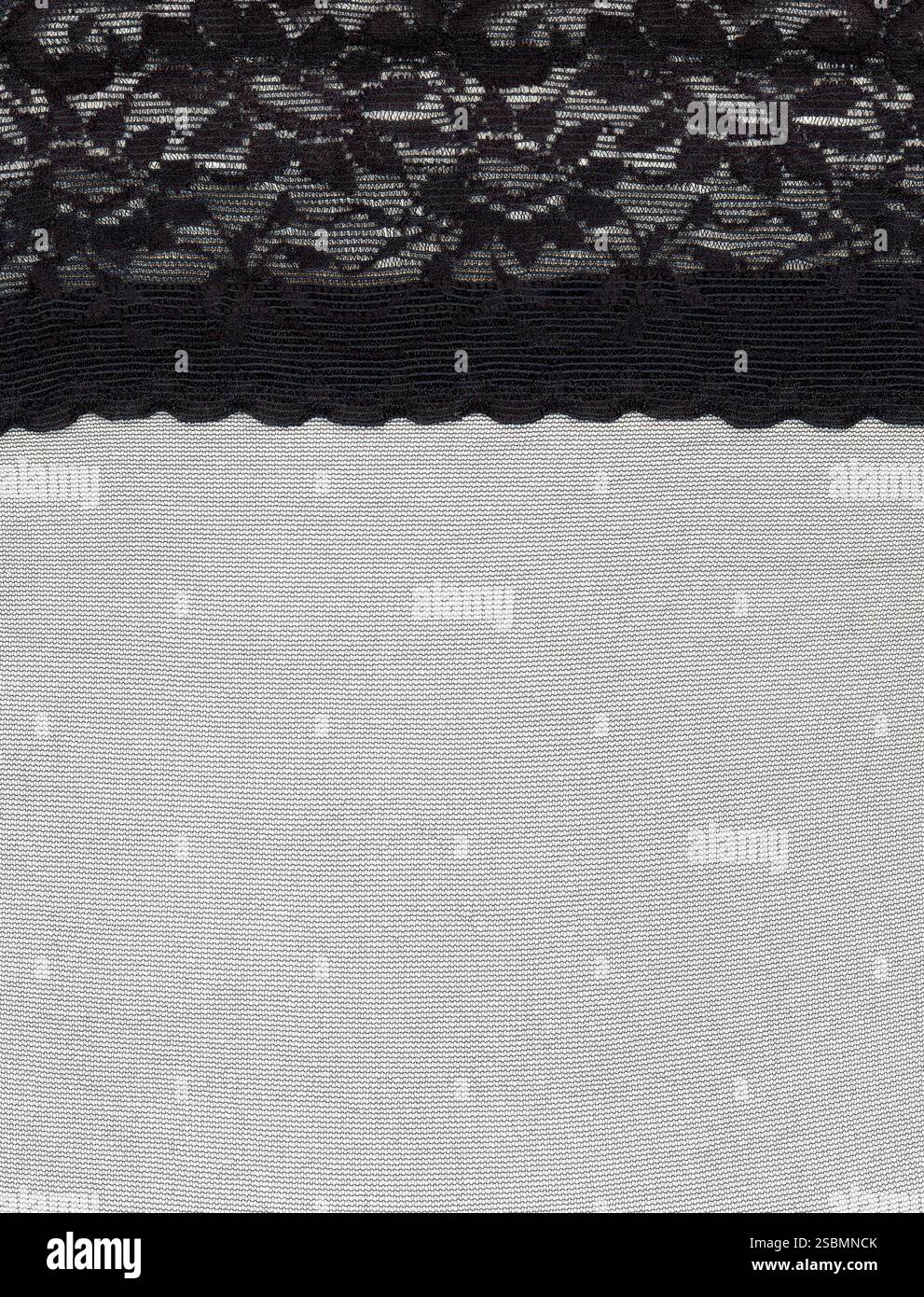 Black nylon stocking elasticated micro mesh fabric texture background ...