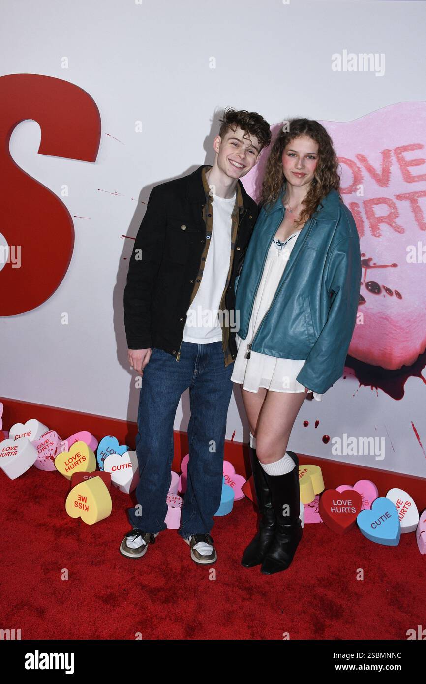 Hollywood, California, USA 3rd February 2025 Merrick Hanna and Indi ...