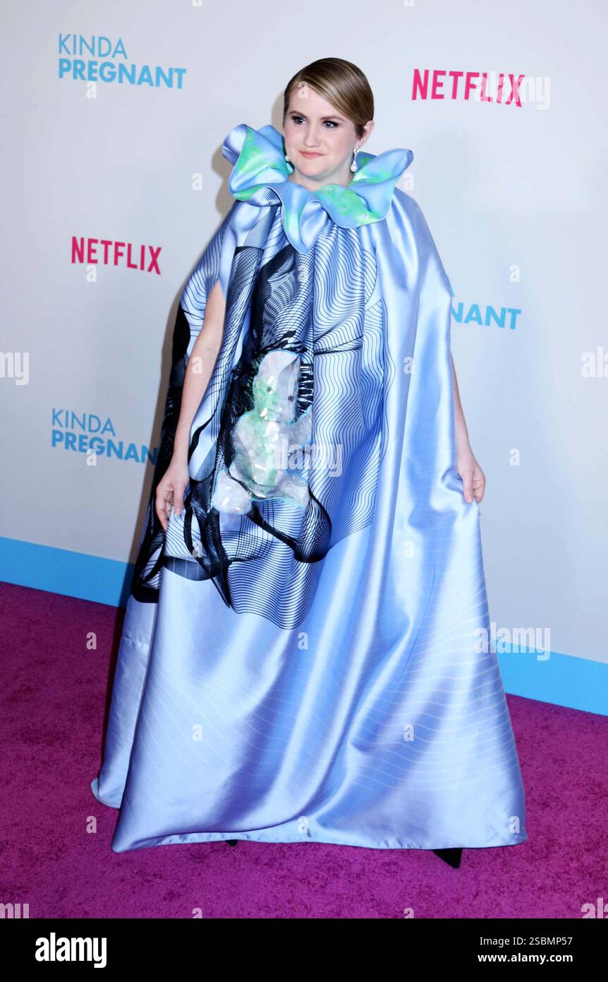 February 3, 2025, New York, New York, USA: Actor JILLIAN BELL seen at ...