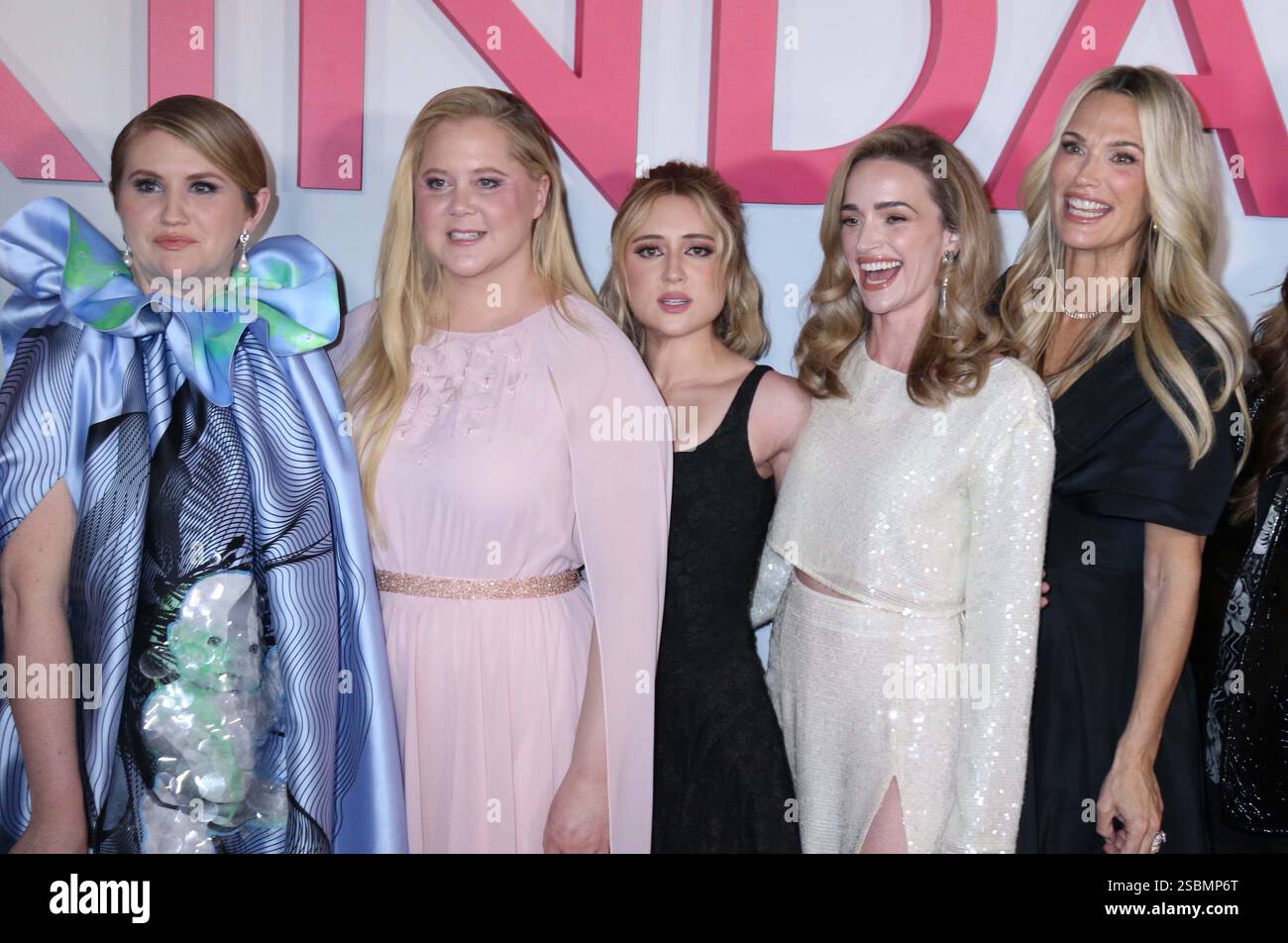 February 3, 2025, New York, New York, USA: Actors JILLIAN BELL, AMY ...