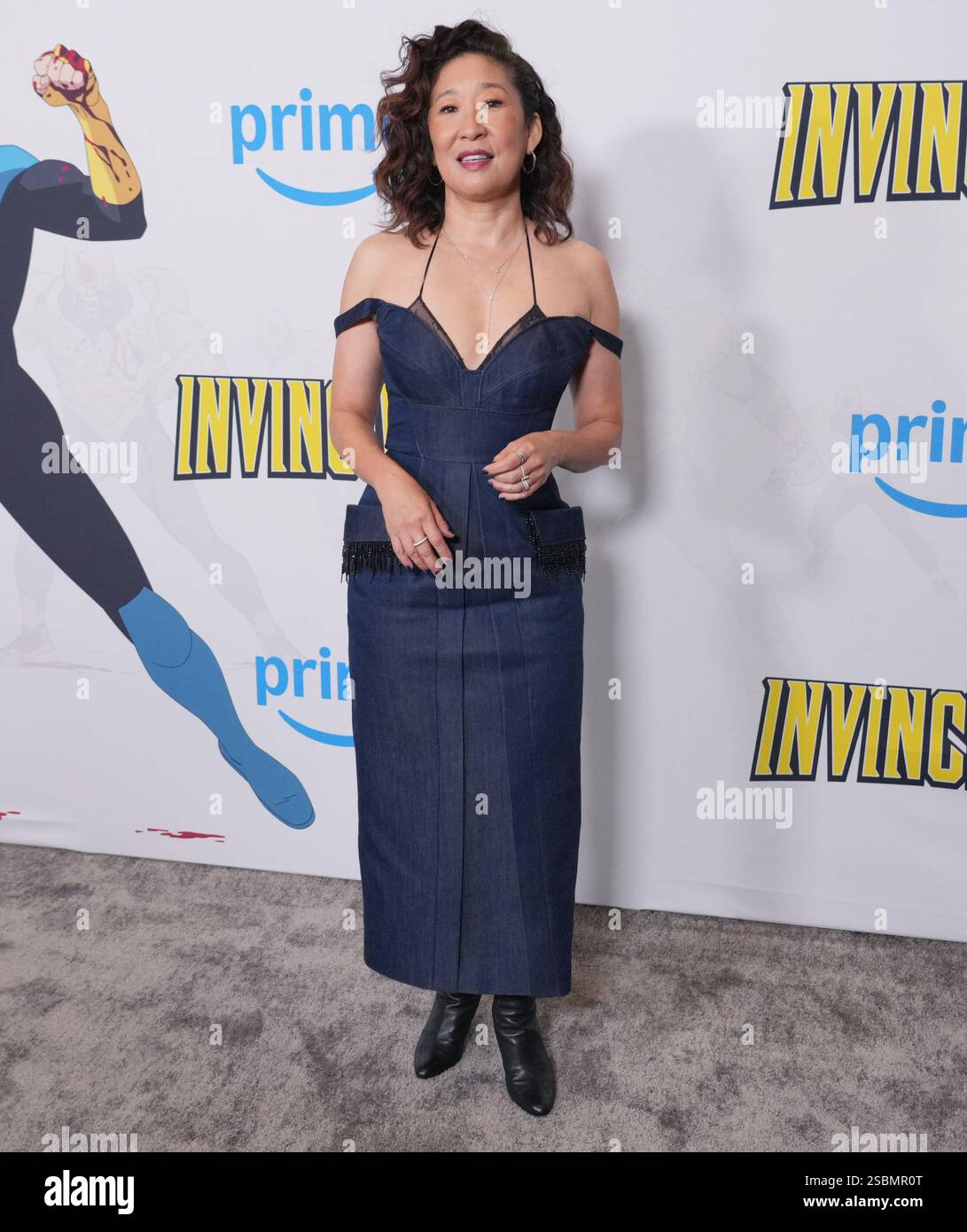 Los Angeles, USA. 03rd Feb, 2025. Sandra Oh arrives at the Prime Video ...